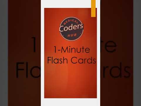 Medical Coding Flash Cards Short