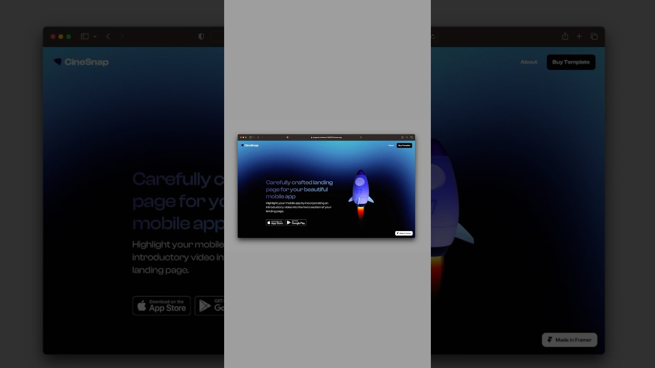 Framer x Spline 3D 🚀 #website #webdesigner #3d #3ddesign #ui #uidesign #ux #3dwebsite #nocode
