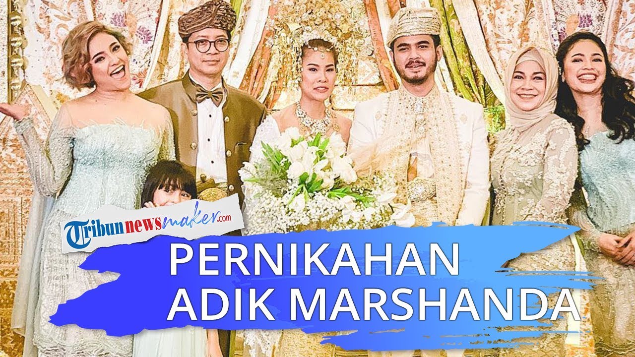 Pernikahan Adik Marshanda, Adrian Hashfi dan Shermeen Lim Pilih Adat ...