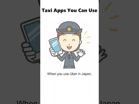 How to Use Taxis in Japan: Street Hailing, Apps, and Travel Tips #shorts