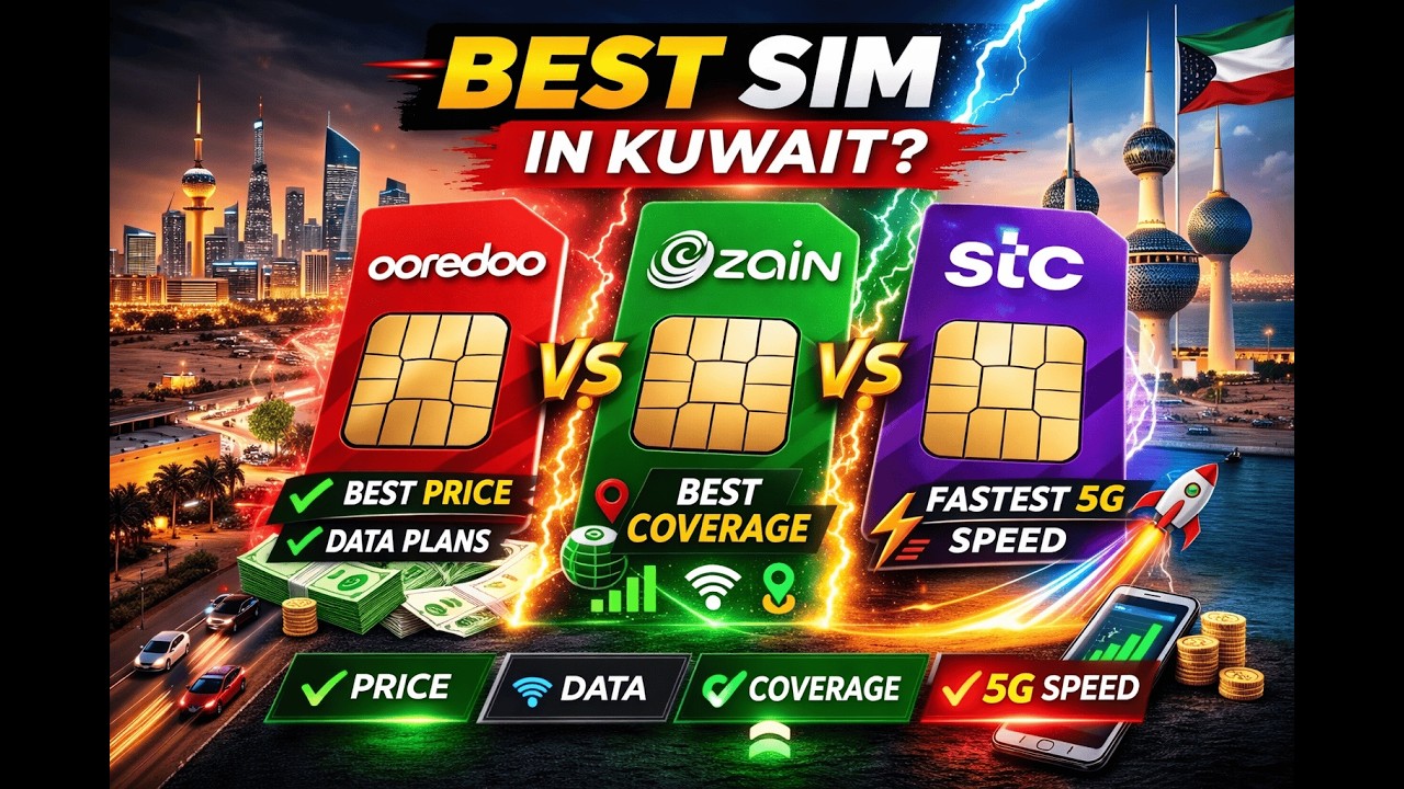 Ooredoo vs Zain vs STC: Best SIM Card in Kuwait for Expats in 2026?