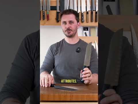 ARE GERMAN KNIVES BETTER THAN JAPANESE KNIVES?! #shorts