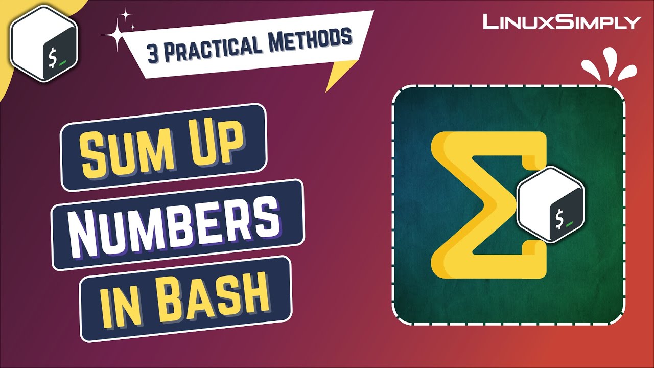 Sum Up Numbers in Bash | LinuxSimply