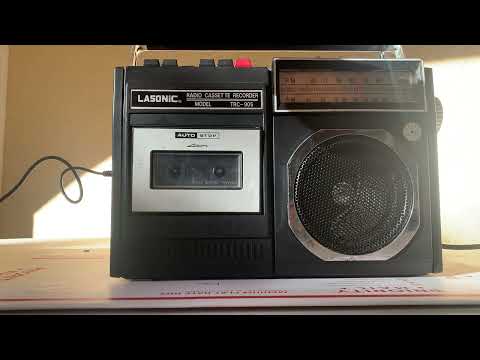 Lasonic TRC-905 RadioRecorder Boombox Gettho Blaster Cassette | Reverb
