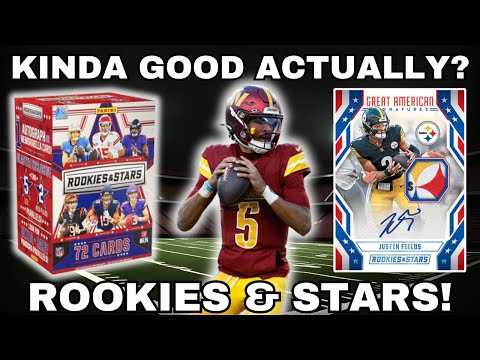 THESE ARE FUN! 2024 Rookies & Stars Football Blaster Box Review!