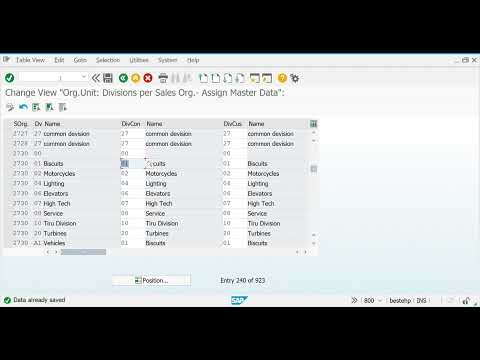 comm distribution channel and division CONCEPT IN SAP SD