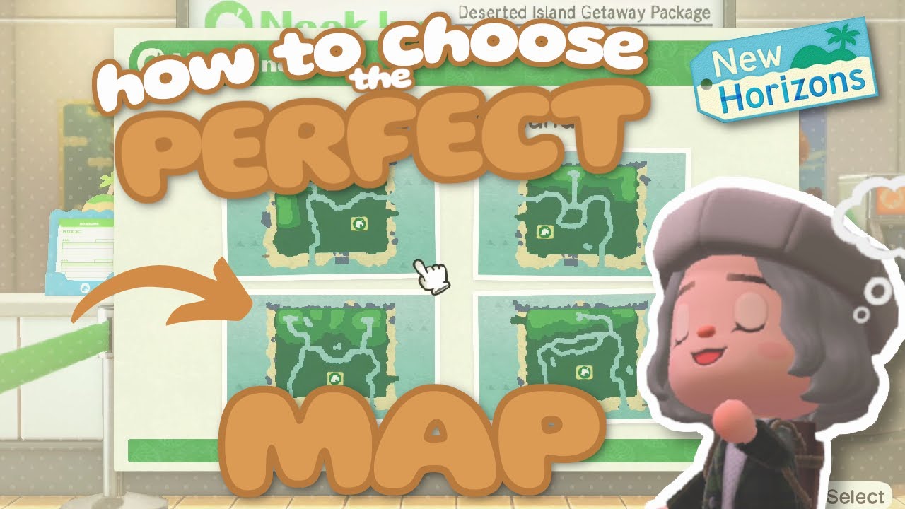 How to Choose the PERFECT MAP (A Beginner's Map Guide) 🌻 | Animal Crossing: New Horizons