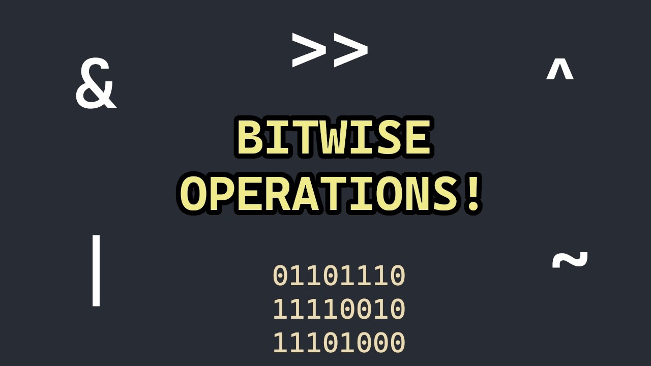 Bitwise Operations - Coding Concepts