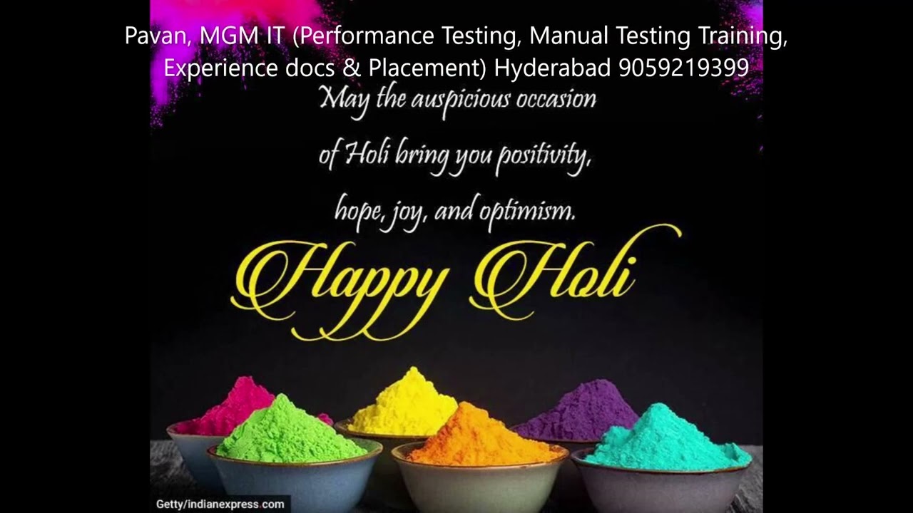 Performance Testing Training with LoadRunner, JMeter, Dynatrace, Experience documents, Placement