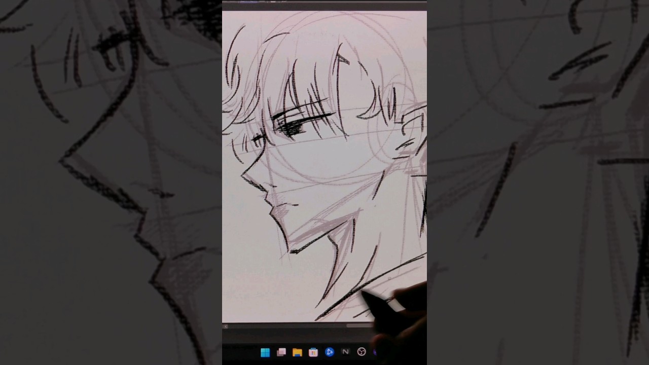 How to draw Male Side Profile | How to #drawing #art #tutorial #howtodraw #arttutorial