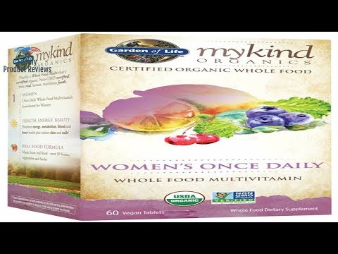 Garden of Life Multivitamin for Women - mykind Organic Women's Once Daily Whole Food Vitamin Supplem