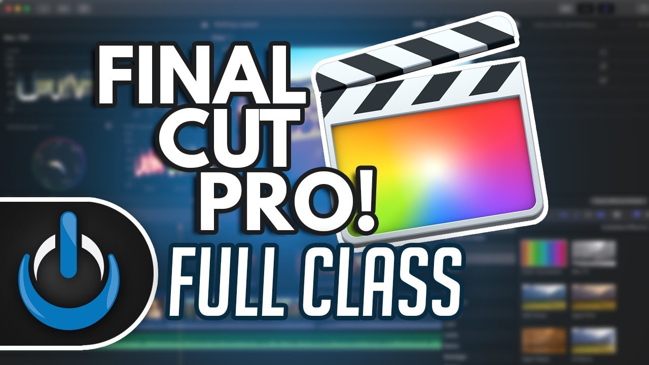Final Cut Pro X - Full Class with Free PDF Guide 🎬