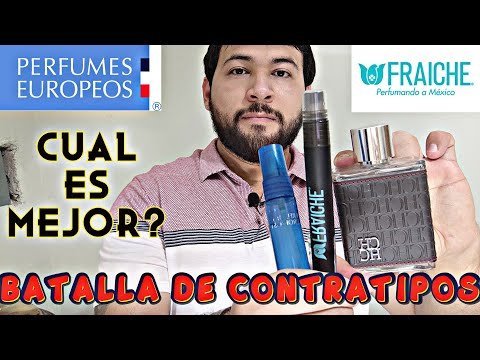 CH MEN Fraiche VS Perfumes Europeos | el MISMO aroma pero mas BARATO!