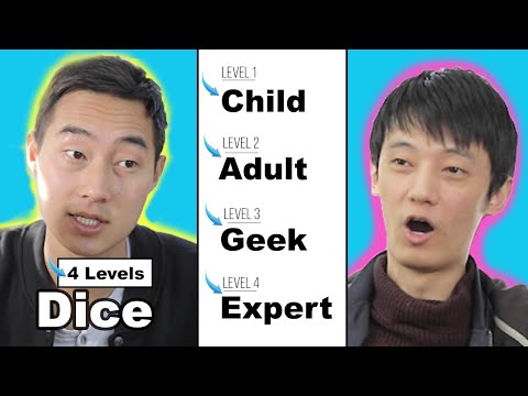 Board Game Reviewer Explains Dice Rolling in 4 Levels of Difficulty