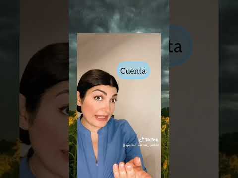 Similar words in Spanish – not intimidating at all 😥😂 #shorts #español #learningspanish