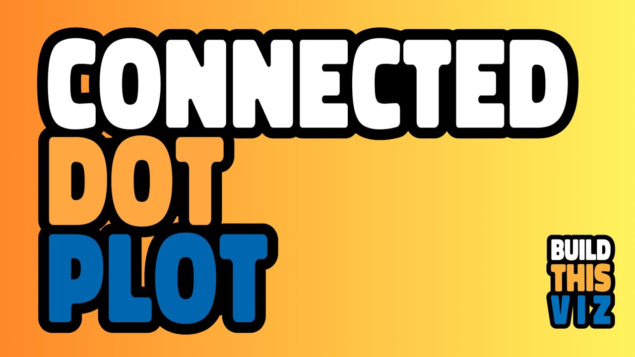 Connected Dot Plots | Build This Viz | Tableau Tutorial with Data Coach