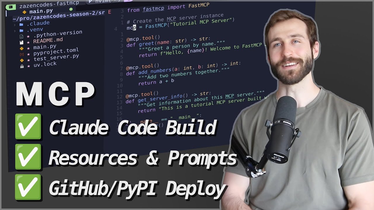 FastMCP — the best way to build an MCP server with Python