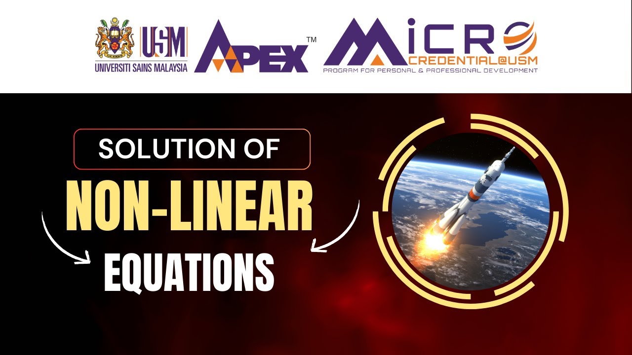 Solution of Non-Linear Equations | Learning for Life