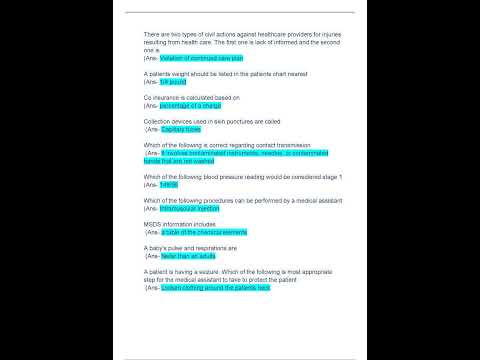 AMCA MAC EXAM STUDY GUIDE QUESTIONS EN ANSWERS UPDATED A GUIDE