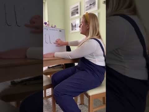 Long ladder letter family. Handwriting practice!