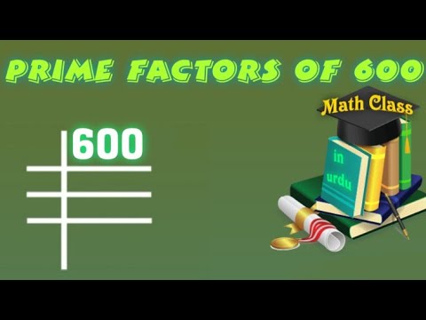 Prime Factors of 600 - Prime Factorization
