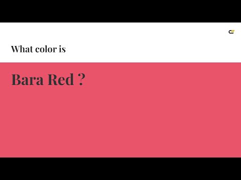 Bara Red color #e9546b hex color - Red color - Cool color e9546b