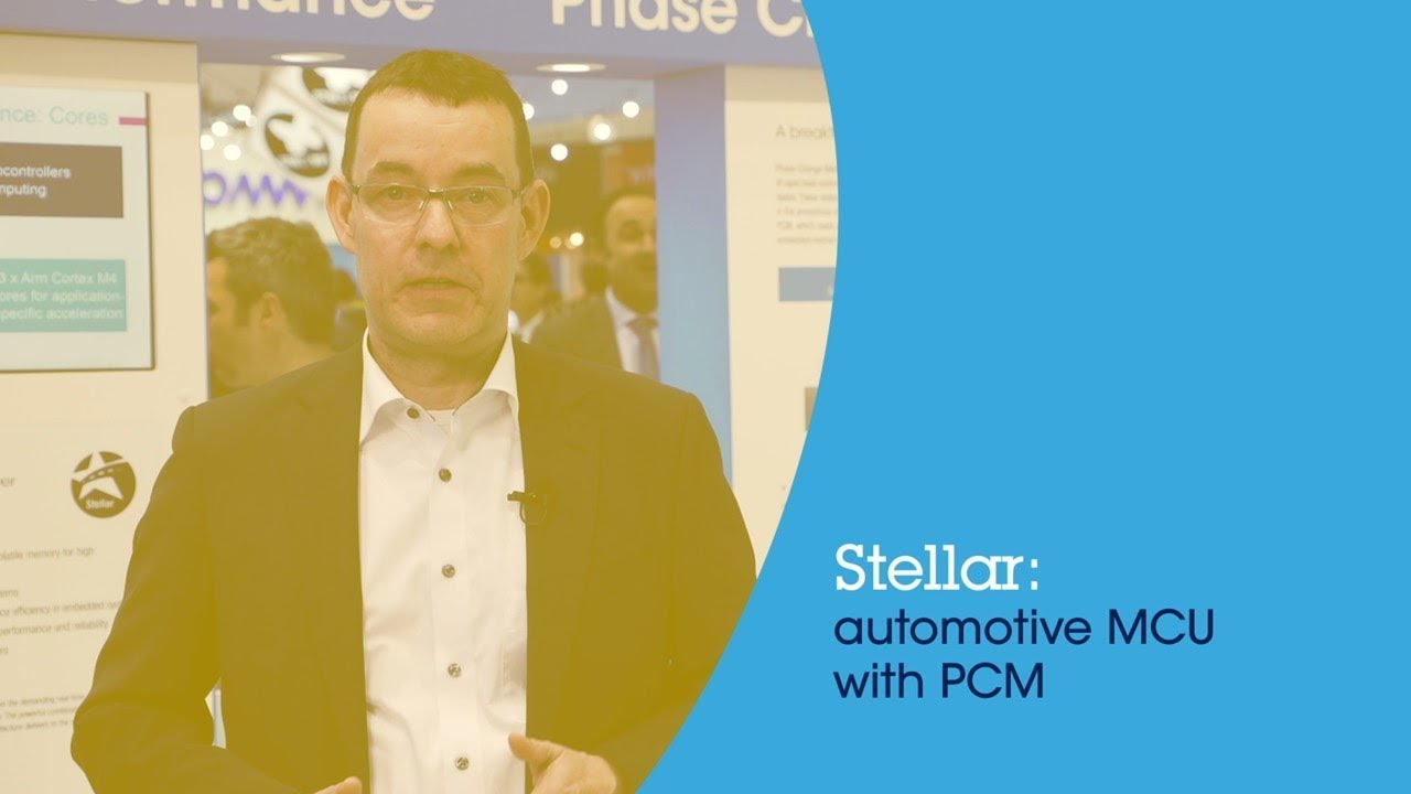 Stellar: first Automotive MCUs introducing Phase Change Memory (PCM)