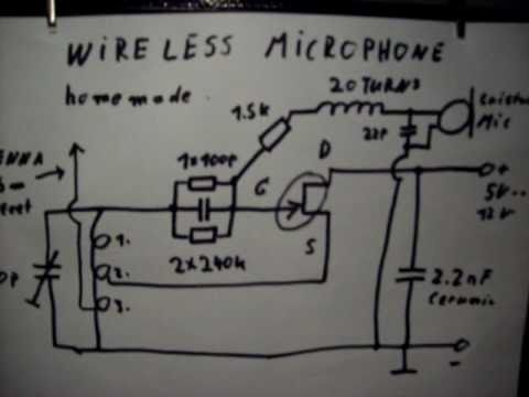 Wireless Microphone homemade