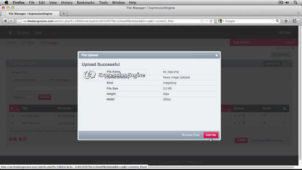 Episode 3 : The File Manager | ExpressionEngine