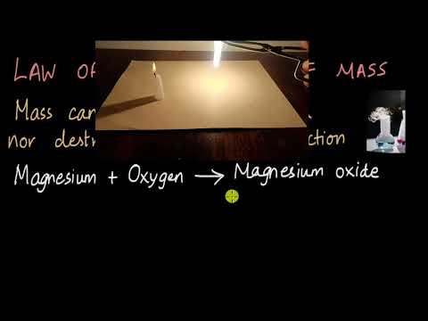 Law of conservation of mass | Atoms and Molecules | Chemistry | Khan Academy