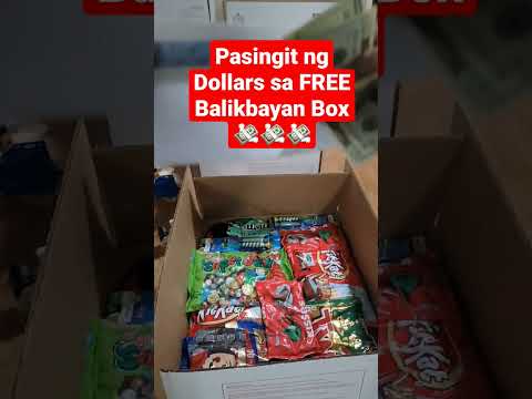 Dollars na pasingit para sa FREE Balikbayan Box #bosst #balikbayanbox #pinoyabroad #buhayamerika