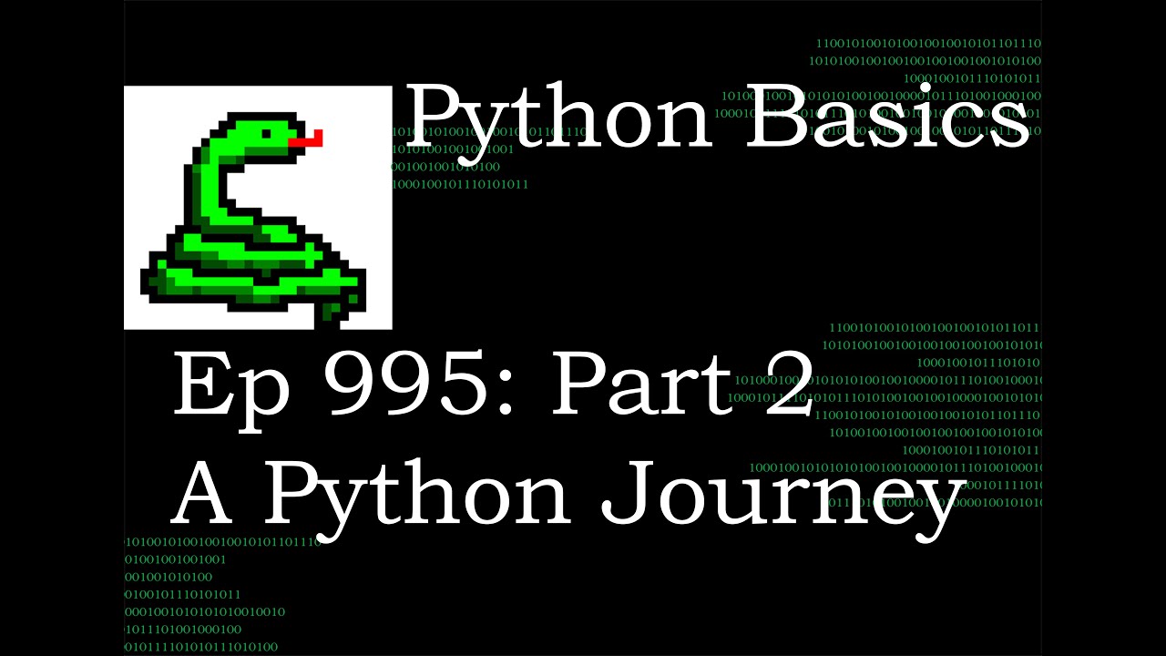 Python Basics Tutorial Algorithm Pseudocode || So You're Starting An Introduction to Beginner Python