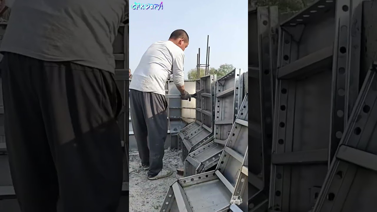 Revolutionary Rural Construction! Quick-Release Aluminum Forms for Concrete Piles – SO SATISFYING!