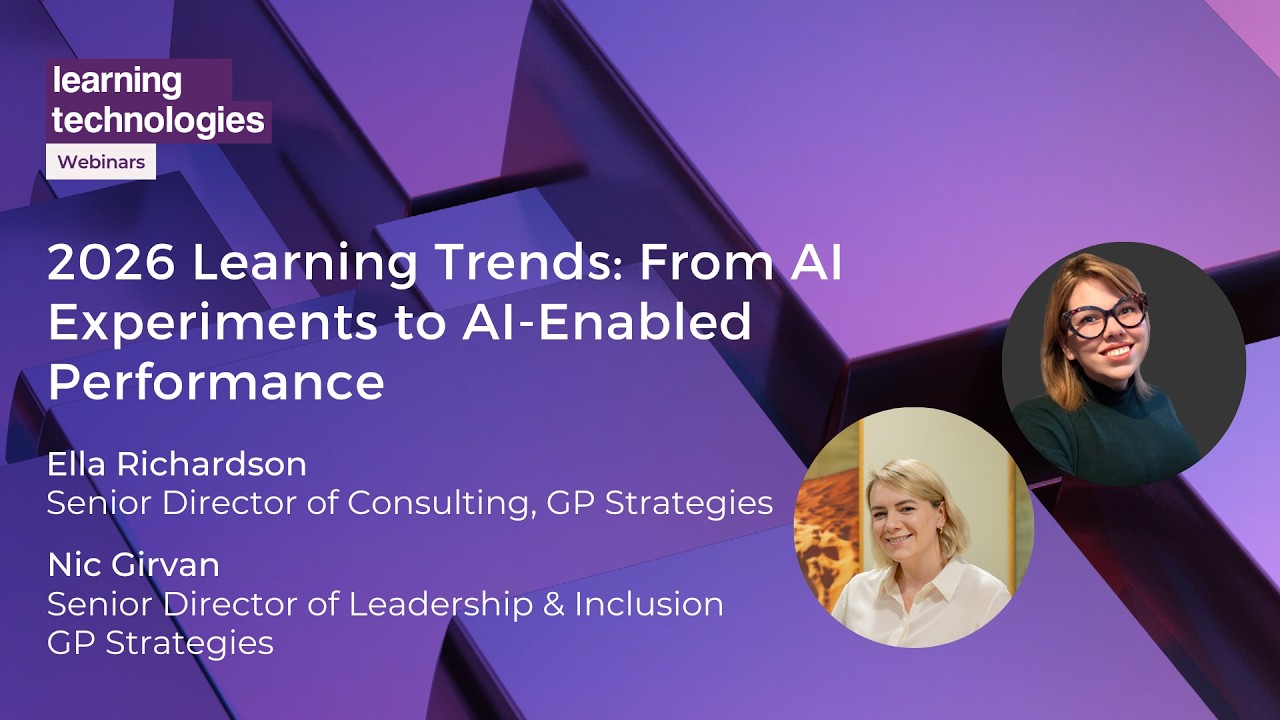 2026 Learning Trends: From AI Experiments to AI-Enabled Performance