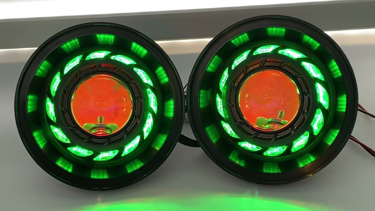7” Turbine Design Your Own custom LED headlights.