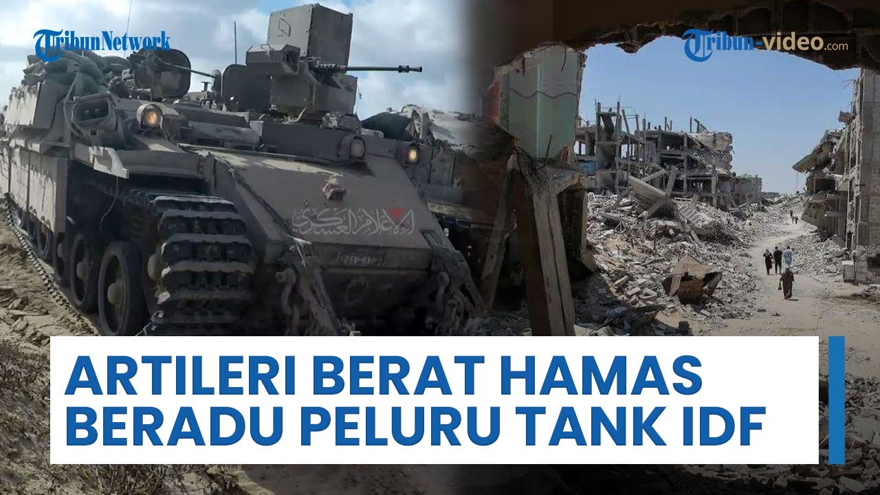Artileri Berat Hamas Beradu Peluru Tank IDF di Khan Younis, Eskalasi ...