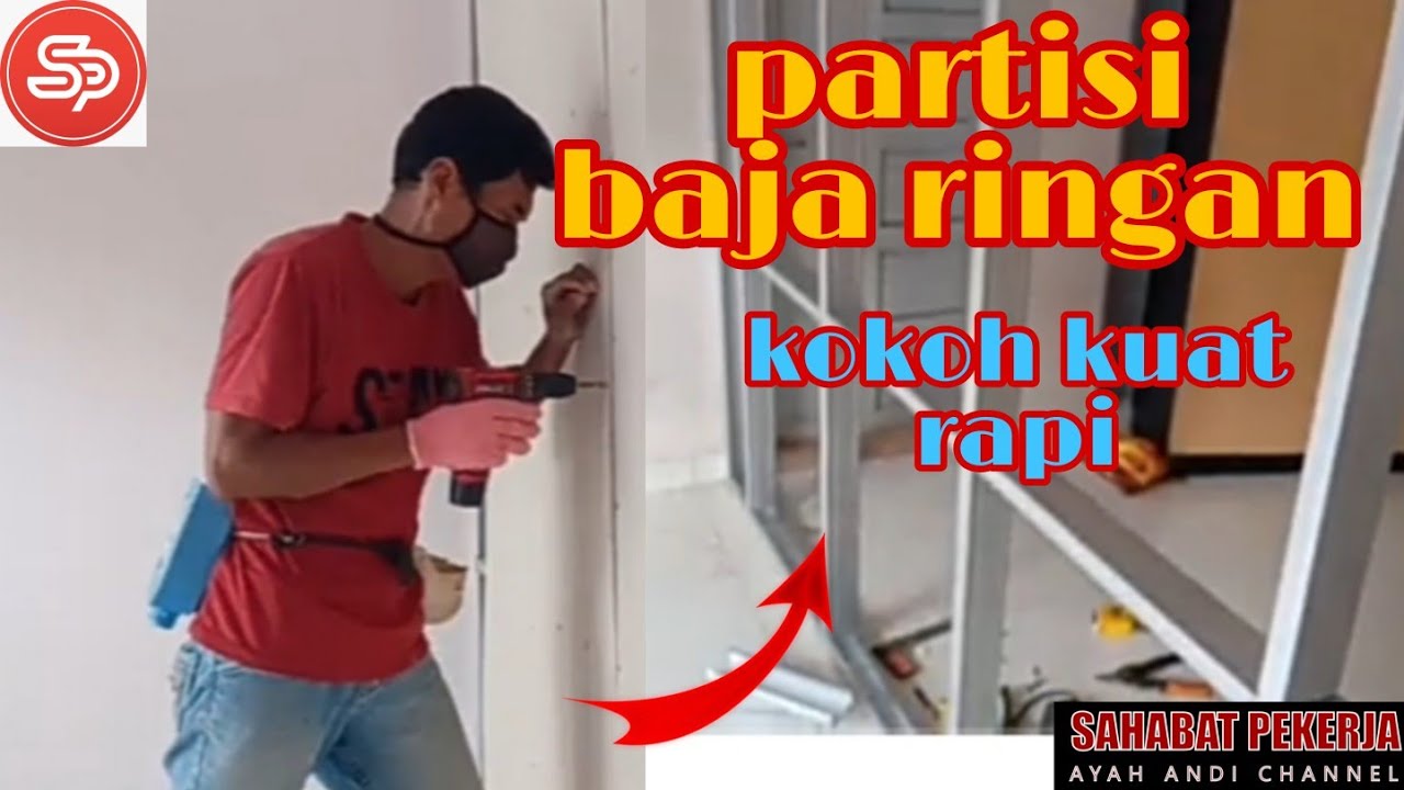 Light steel partitions / GRC partitions how to make light steel partitions. C canal partitions