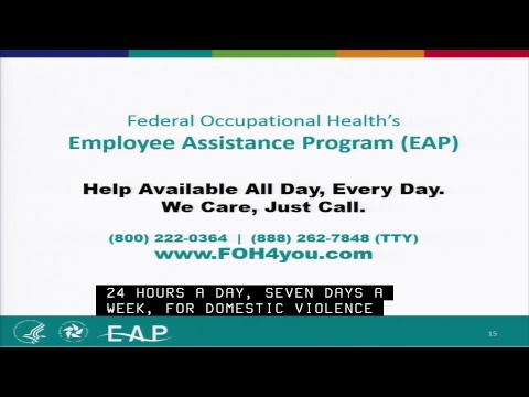 2017 Oct 19th, EAP Webinar - Domestic Violence: Effects on the Workplace