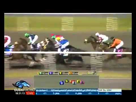 PAULINHO 2° en Debut en Meydan 30dic2010