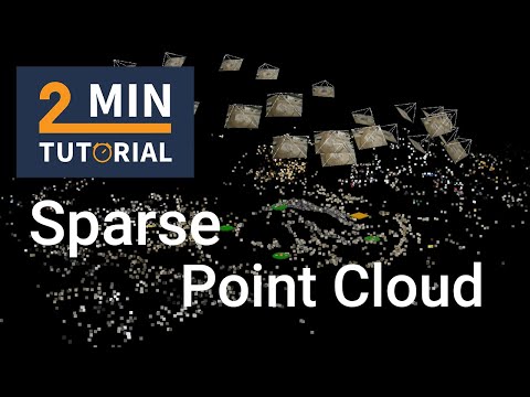 PixElement's 2 Minute Tutorials - The Sparse Point Cloud - Learn Photogrammetry