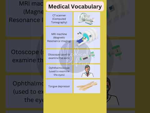 Medical Vocabulary in English | Medical equipment vocabulary #shorts