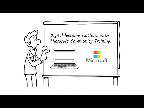 Digital learning platform with Microsoft Community Training