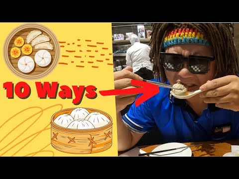 10 Ways to Eat Din Tai Fung Taiwan's Famous Soup Dumplings! (Eng CC)