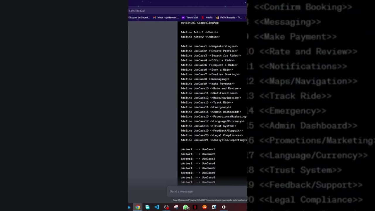 How to make chatgtp draw uml diagrams
