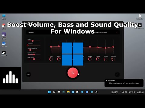 Boost Volume, Bass and Sound Quality For Windows | 2022 | FxSound