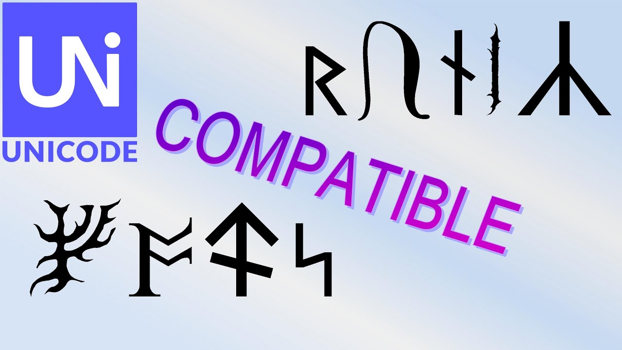 26+ Runic Fonts for Runes (Unicode Compatible)