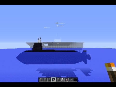 USS Skipjack SSN-585 Minecraft Map