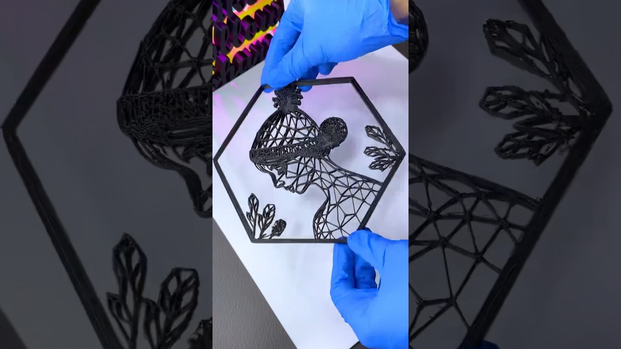 Is This the Most Satisfying Winter Art DIY Ever? #art #diy #craft