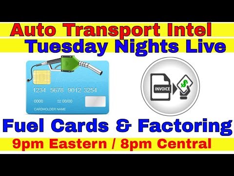 Fuel Cards For Truck Drivers & Auto Hauler Freight Invoice Factoring