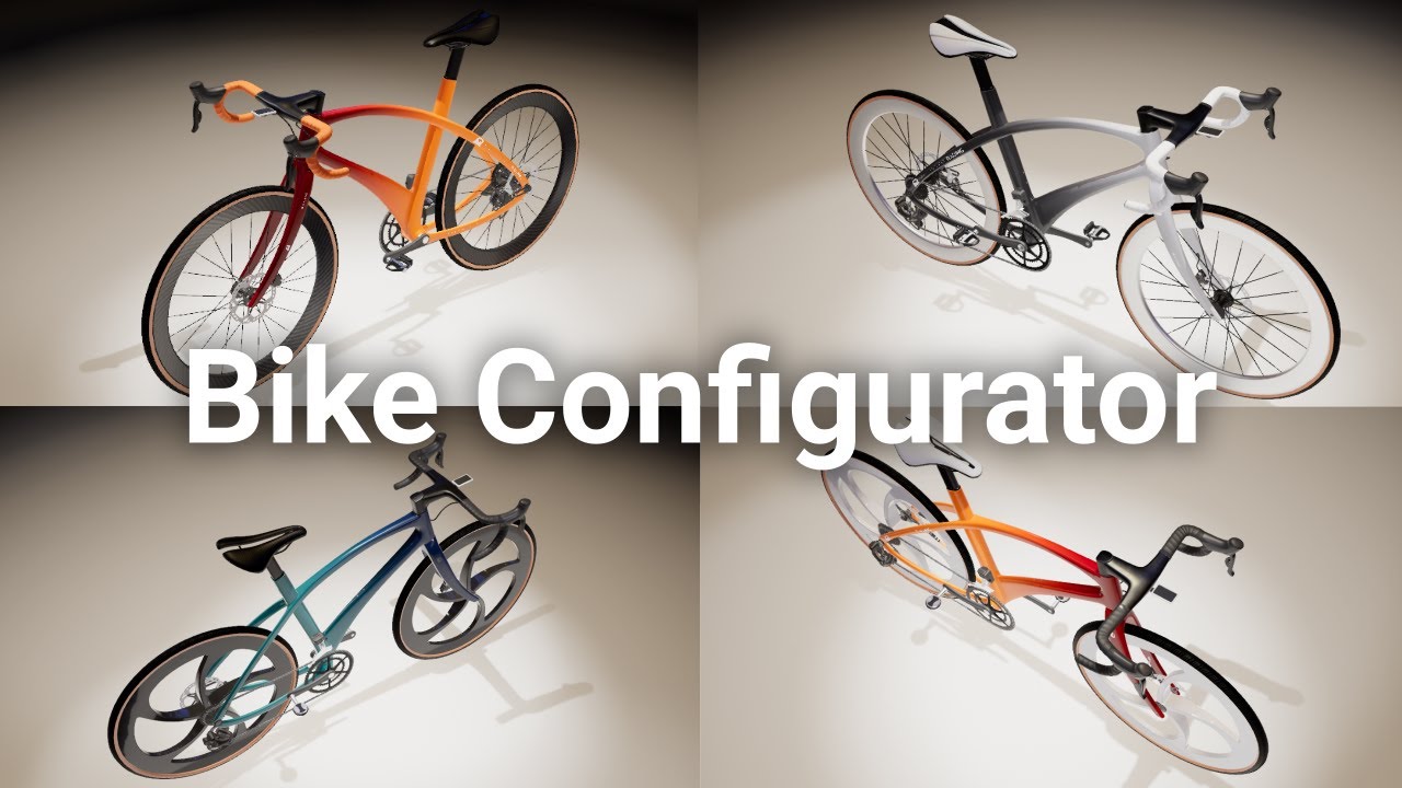 Bike 3D Web Configurator - Real-time WebGL-Based Experience